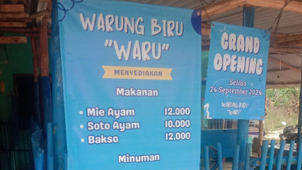 Warung Biru waru Solikin | Website Resmi Desa Gadung