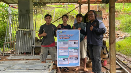 MAHASISWA UNDIP MELAKUKAN EDUKASI CACAT PADA PENGELASAN SMAW UNTUK ...
