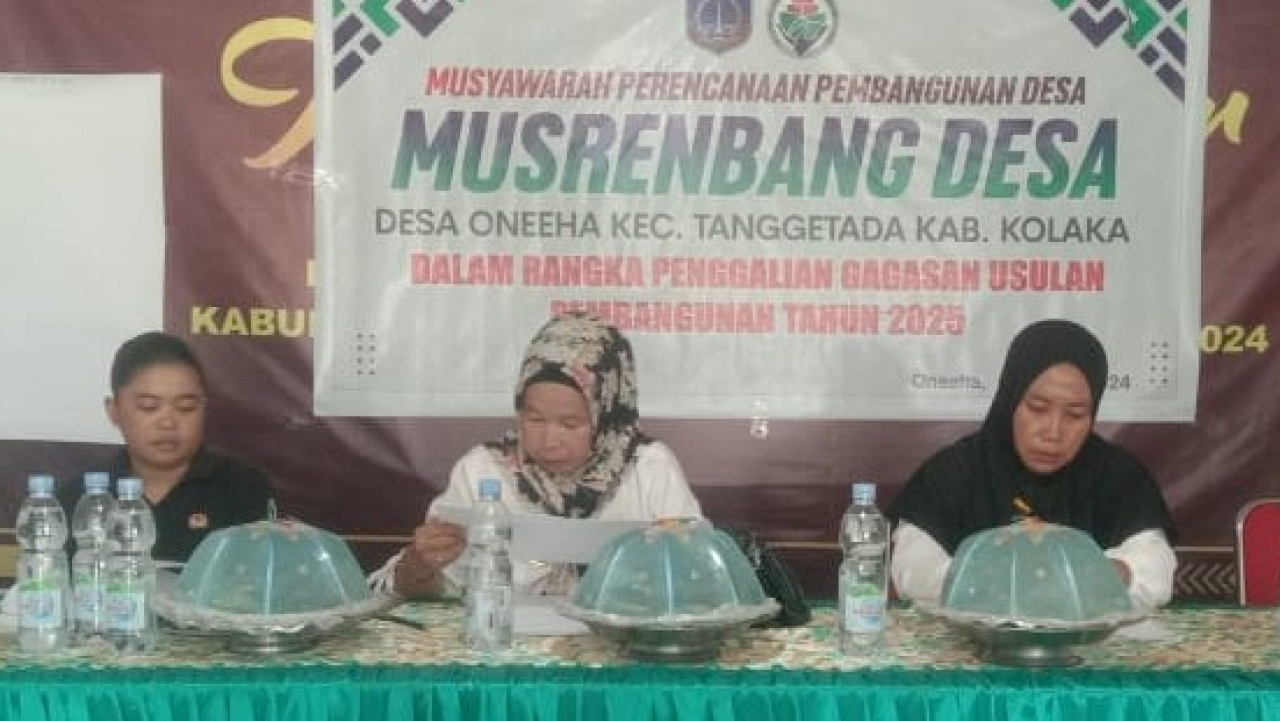 **Musyawarah Rencana Pembangunan Desa (Musrenbangdes) Desa Desa Tahun ...