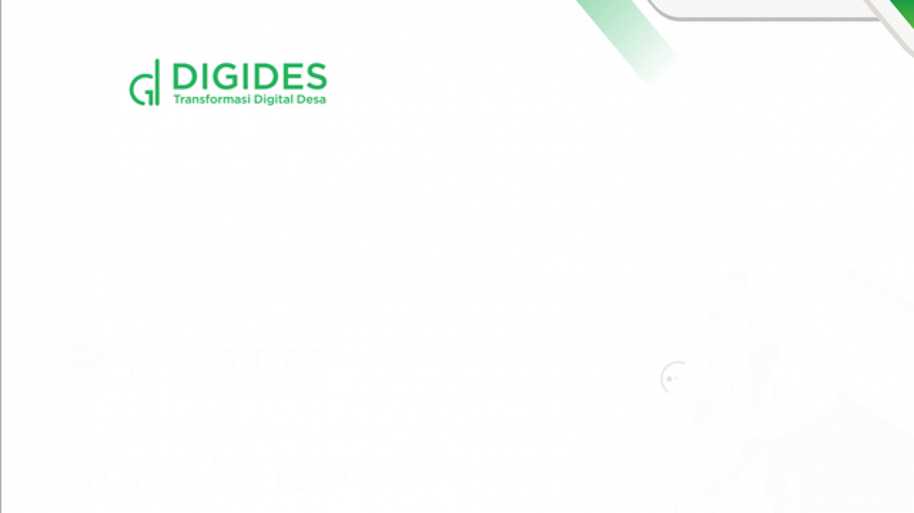 Webinar Digital Desa di Desa Digides untuk Mewujudkan Desa Cerdas ...